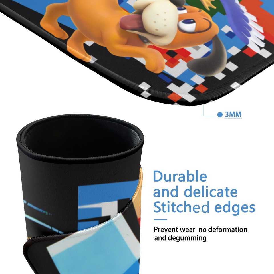 Retro Super Mario Bros. / Duck Hunt NES Game Desk Mat Mega Gaming ...