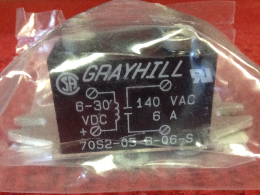 Grayhill - Catalog #70S2-05-B-06-S - Solid State Relay - 6-30VDC - NEW | eBay