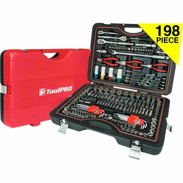 ToolPRO 198-Piece Automotive Tool Kit for sale online | eBay