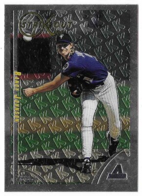 RANDY JOHNSON 1999 Topps Chrome Strikeout Kings # 448 Diamondbacks HOF ...