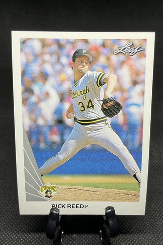 1990 Leaf #427 Rick Reed RC - Pittsburgh Pirates | eBay