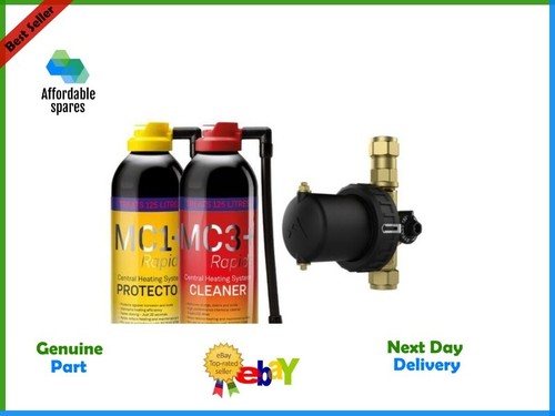 Adey Magnaclean Atom Chemical Pack - 22mm Boiler Filter, Super Compact ...