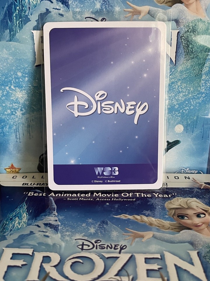 Disney Blau - Elsa And Anna Rare 018/044 *Plus Bonus Card! | eBay