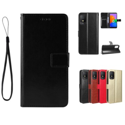 Magnetic Phone Case Shockproof Leather Wallet Card Stand For TCL 403 / ...