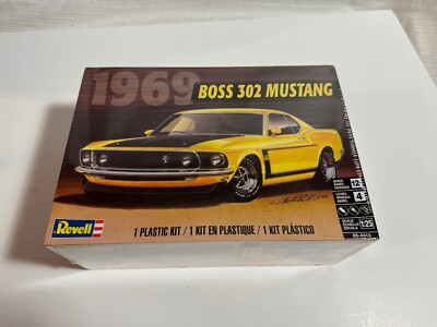 1969 Boss 302 Mustang Model kit Revell Factory Sealed | eBay