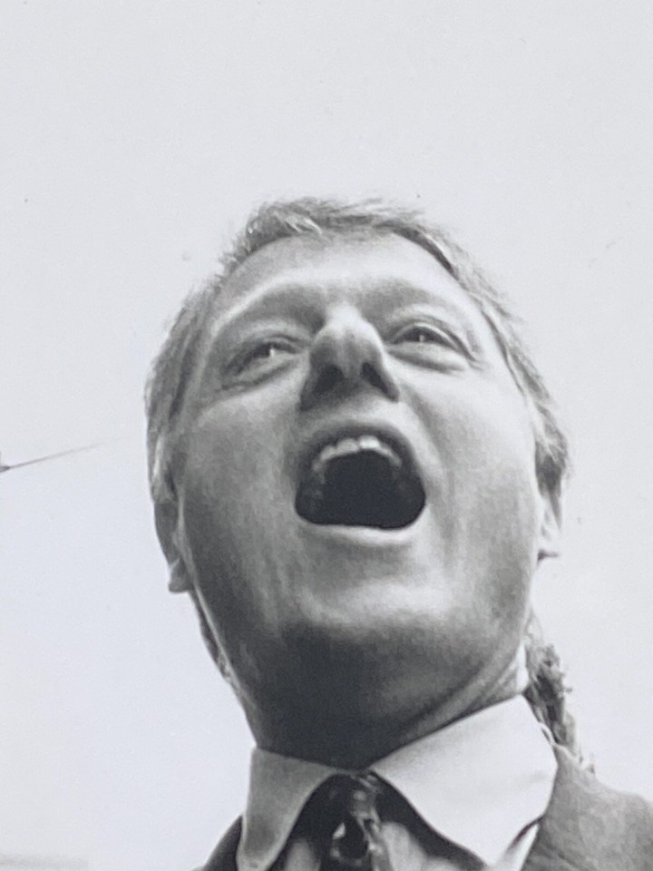 Press Photo Jane Cleland President Bill Clinton in San Francisco 1995 ...