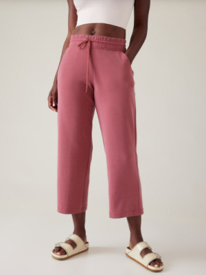 Athleta Seasoft Straight Pants - Berry Rose - Size Large MSRP: $98 ...