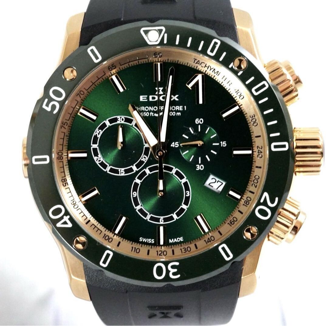 EDOX Chrono Offshore 1 10221 Men's Quartz Watch Limited edition of 300 ...