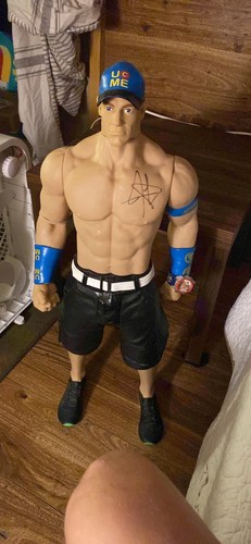 JOHN CENA WWE Giant Large 31" Tall Action Figure Wicked Cool Toys Doll ...