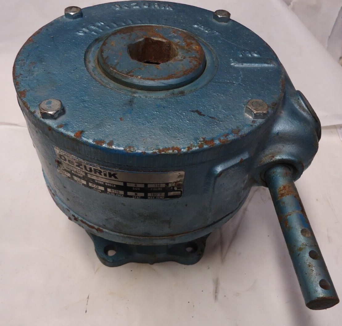 DeZurik 9070774 Eccentric Handle Plug Valve Size 4 | eBay