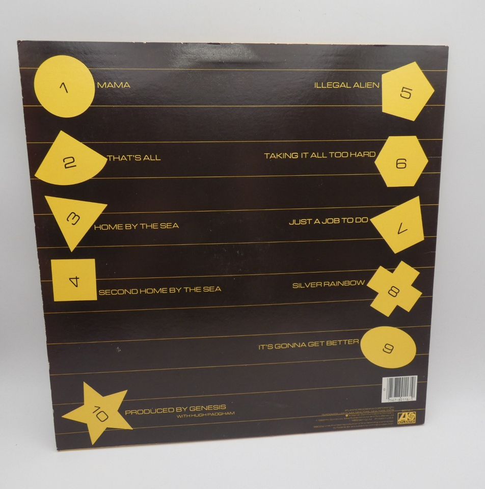 1983 Genesis - Genesis Atlantic Records Vinyl LP Record Album | eBay