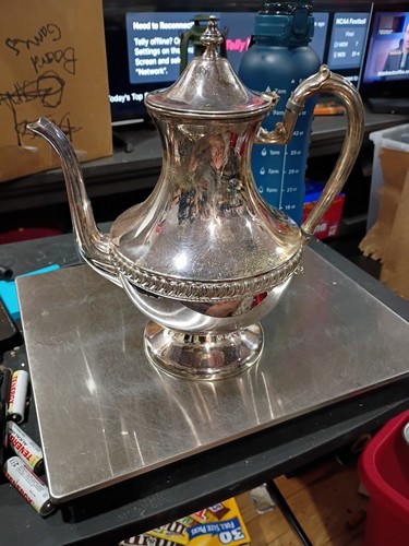 Vintage Silver On Copper Teapot | eBay
