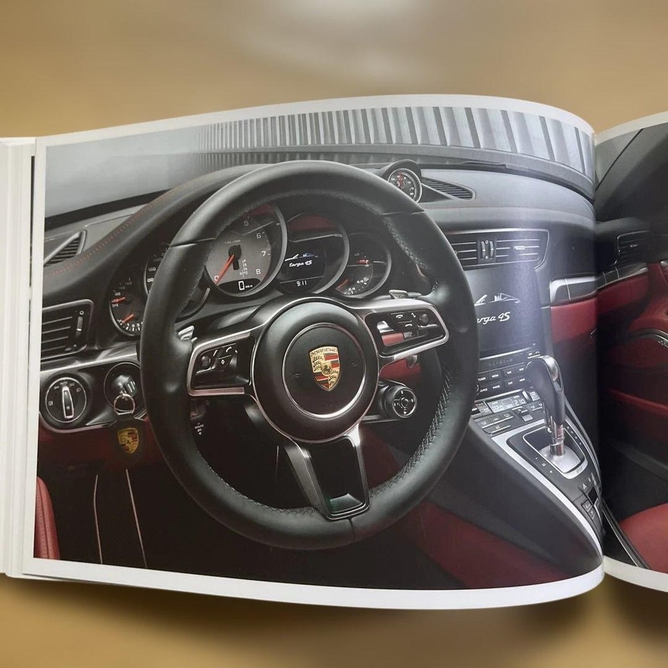 Porsche 911 Ever Ahead Hardcover Catalog Brochure 991.2 Carrera S Targa ...