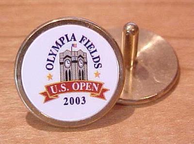 2003 US Open Logo Golf Ball Marker Olympia Fields | eBay