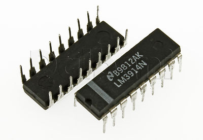 5pcs Original NS Pulled LM3914N LED DOT/BAR DISPLAY DRIVER 18DIP | eBay