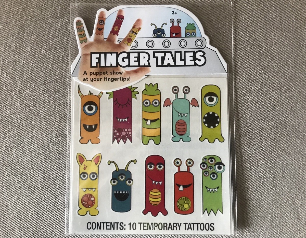 Finger Puppet Tattoos Guest Post: PAINTED FINGER PEOPLE PUPPETS