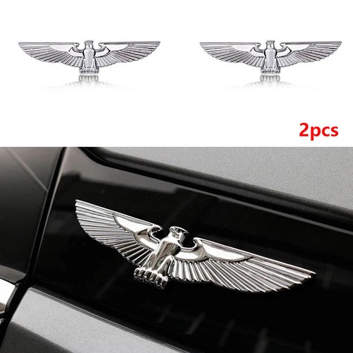 2pcs Hawk Eagle Eagle Car Sticker Emblem Badge Sticker Car Body Side ...