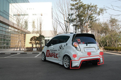 Rear Bumper Body Kit UNPAINTED For 2010 2011 2012 Chevy Spark Matiz | eBay