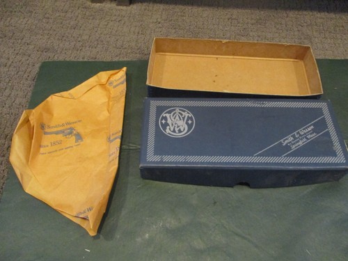 Vintage Smith & Wesson S&W 38 Combat Masterpiece SS 4' Empty Factory ...