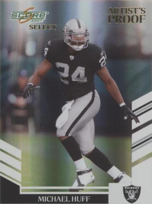 2007 Score Select - Michael Huff #276 Artist's Proof /32 for sale ...