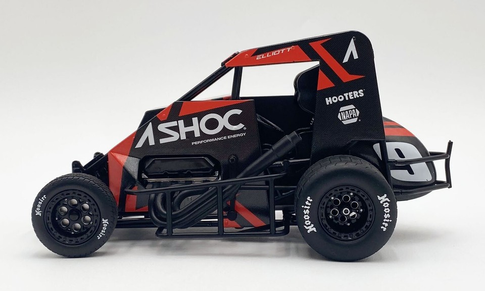 CHASE ELLIOTT ASHOC MIDGET CHILI BOWL NAPA 2022 RACE CAR 1:18 ACME ...