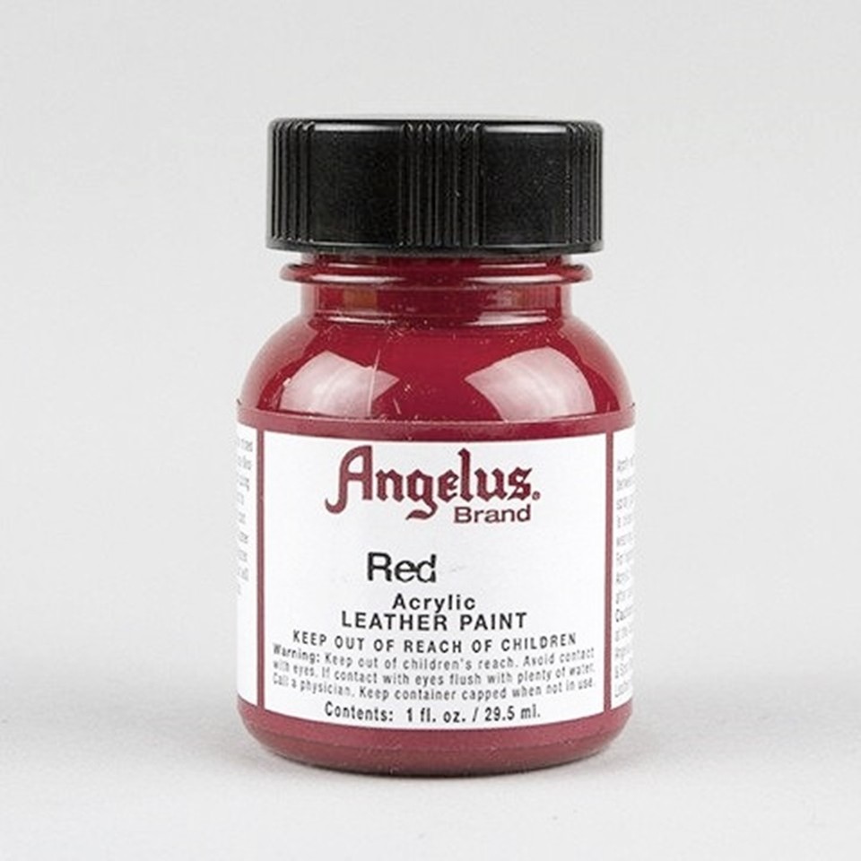 (2 Bottles) of Angelus Acrylic Shoes Boots Handbags Leather Paint Dye 1 ...