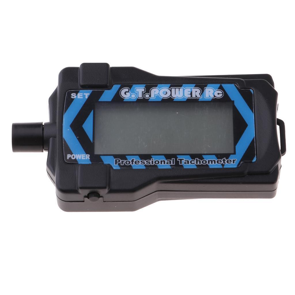 Portable Digital Tachometer LED Backlight for RC Quadcopter Propellers ...