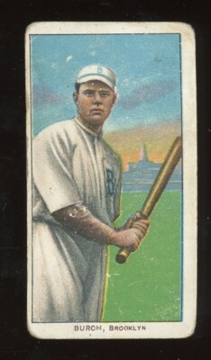 1909-11 T206 Baseball #60 Al Burch (Batting) GD | eBay