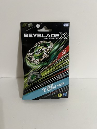Hasbro Takara Tomy BEYBLADE X Helm Knight 3-80N Starter Pack Launcher ...