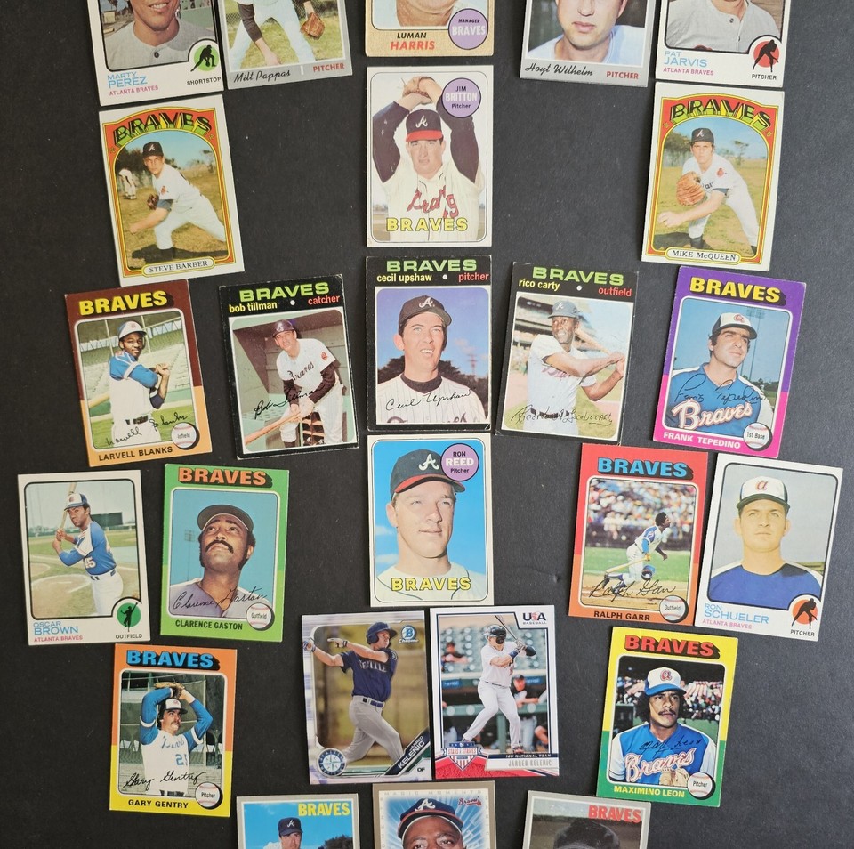 1969 Topps Set Break + Hank Aaron Jarred Kelenic Bowman Chrome Rookie ...