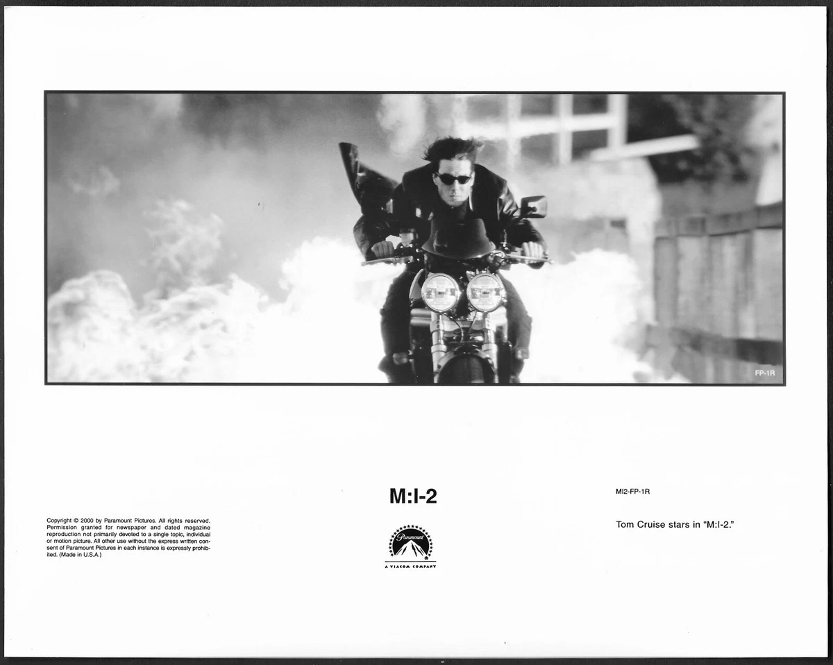 Tom Cruise Motorcycle Mission Impossible 2