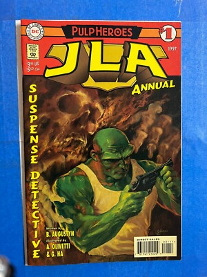 1997 DC Comics JLA Annual #1 Pulp Heroes Suspense Detective | Combined ...