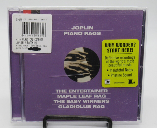 ROY EATON - SCOTT JOPLIN: PIANO RAGS MUSIC CD, 15 TRACKS, LEGACY ...
