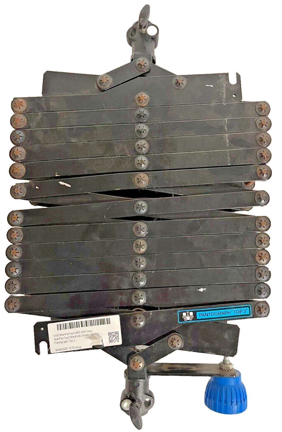 Manfrotto Top3 pantograph for studio rail system (sky track, hi-glide ...