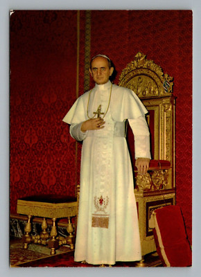 Postcard Catholic Pope Paul - Paulus PP VI Vintage Postcard C6 | eBay