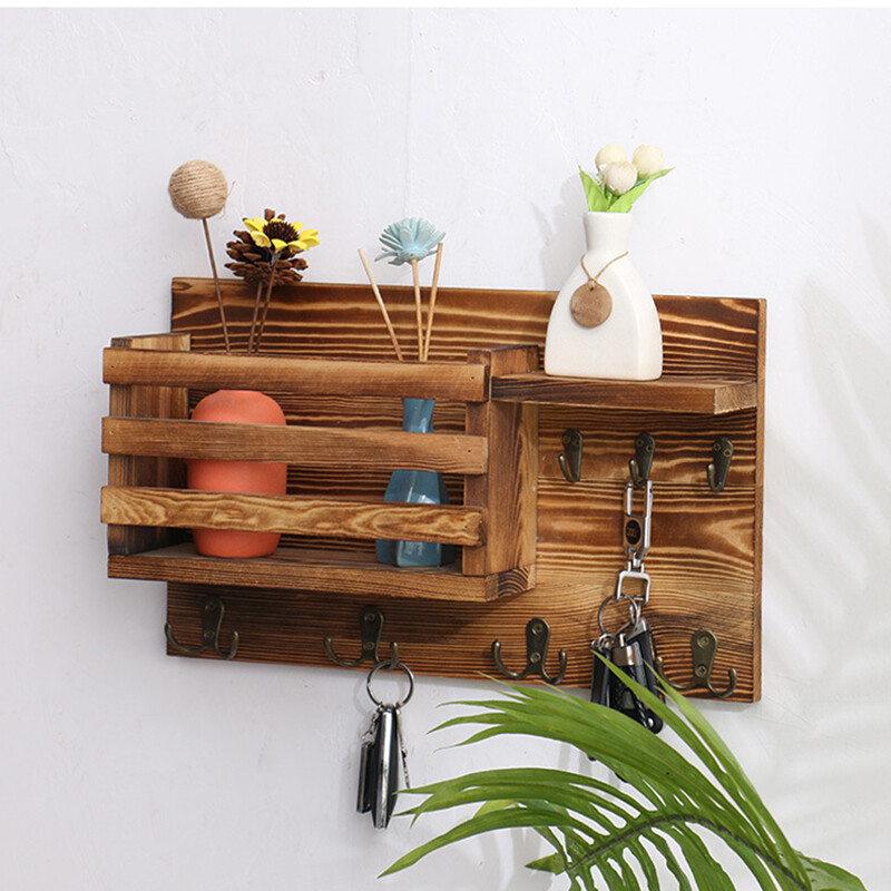 1pc Kitchen Garage Mail Holder Rack Shelf Hanger Organizer Ornament 41. ...