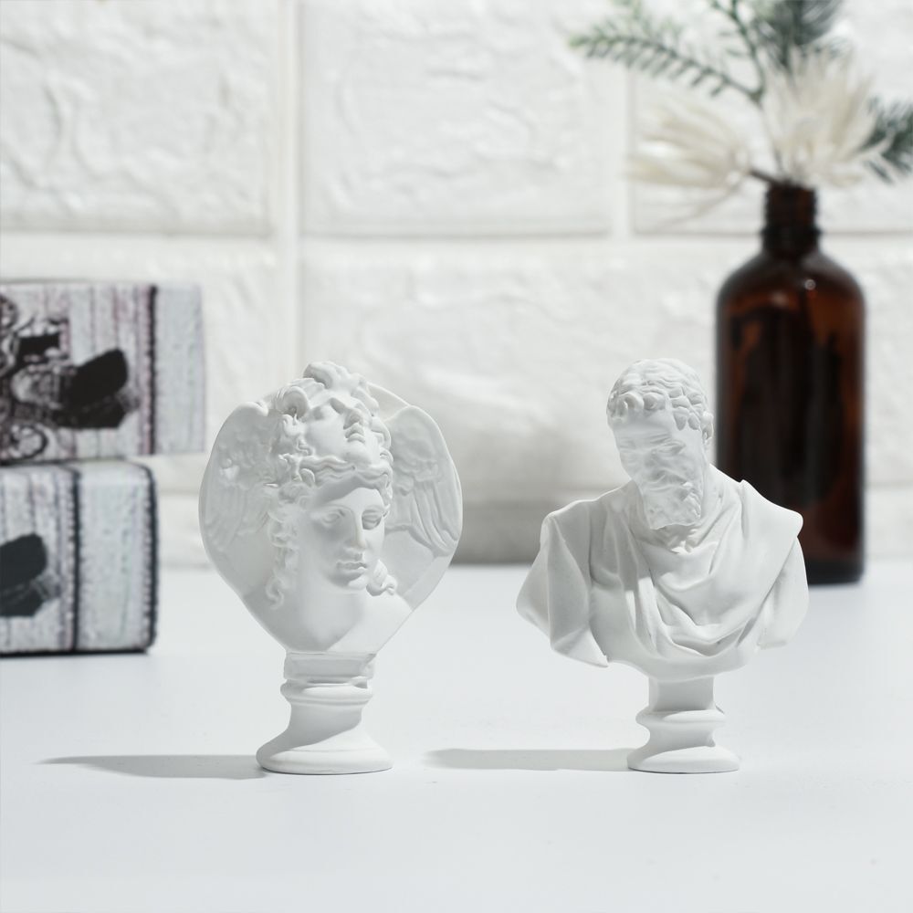 Plaster Statue Greek Mythology Famous Sculpture Gypsum Bust Portraits ...
