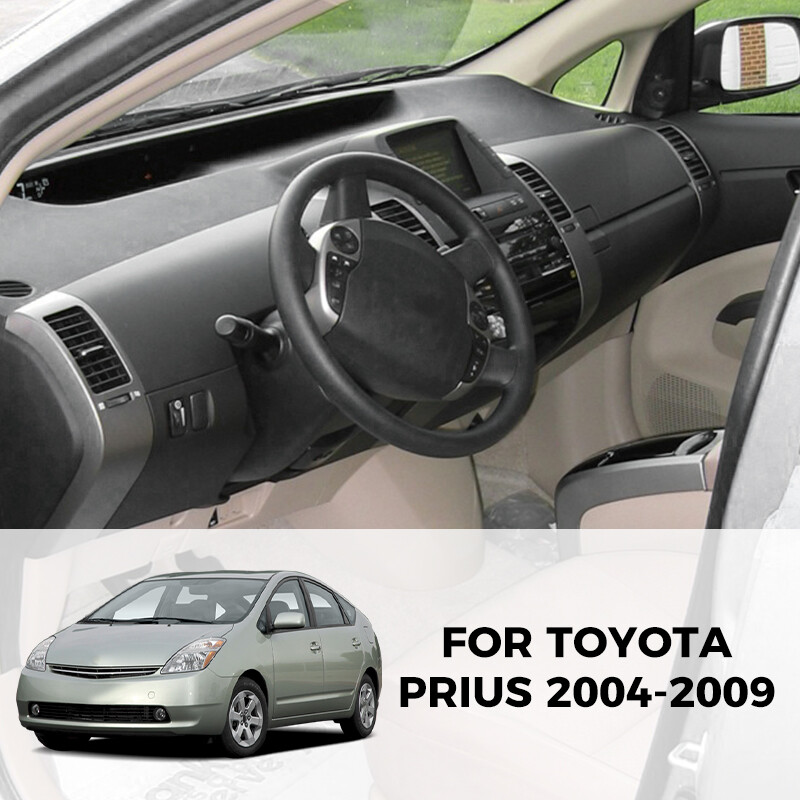 Set Car Center Inner A/C Dash Air Vent Cover Trim For 2004-2009 Toyota ...