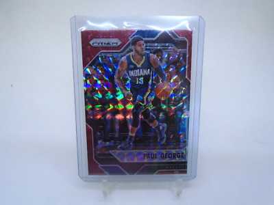 2016-17 PANINI PRIZM MOSAIC #75 PAUL GEORGE RED PRIZM | eBay