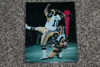 TOM DEMPSEY AUTOGRAPHED RAMS 8X10 PHOTO POSE 1 | eBay