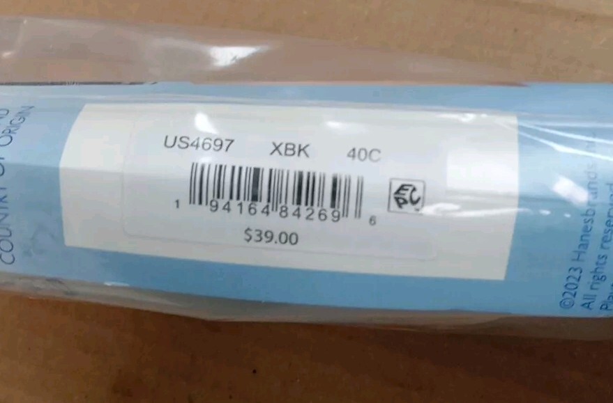 Playtex US4697 18 Hour Smoothing Minimizer Wirefree Bra 40C BLACK | eBay