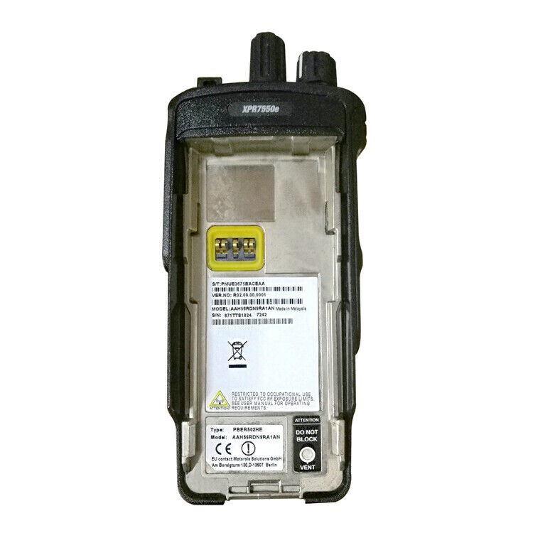 Motorola MOTOTRBO Xpr7550e UHF Digital Radio GPS WiFi | eBay