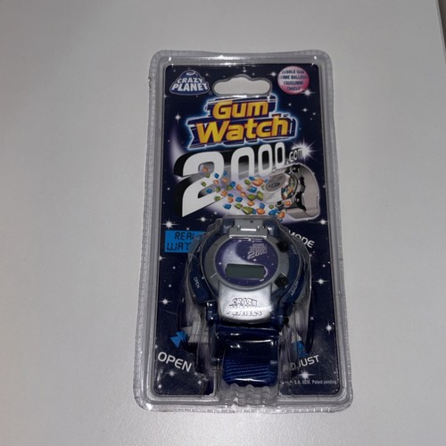 Crazy Planet Gum Watch 2000.com - Blue/Blau Ungeöffnet Neu ...
