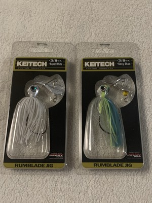 (LOT OF 2). KEITECH RUMBLADE JIG LURES 3/8oz. MULTIPLE COLORS NIP | eBay