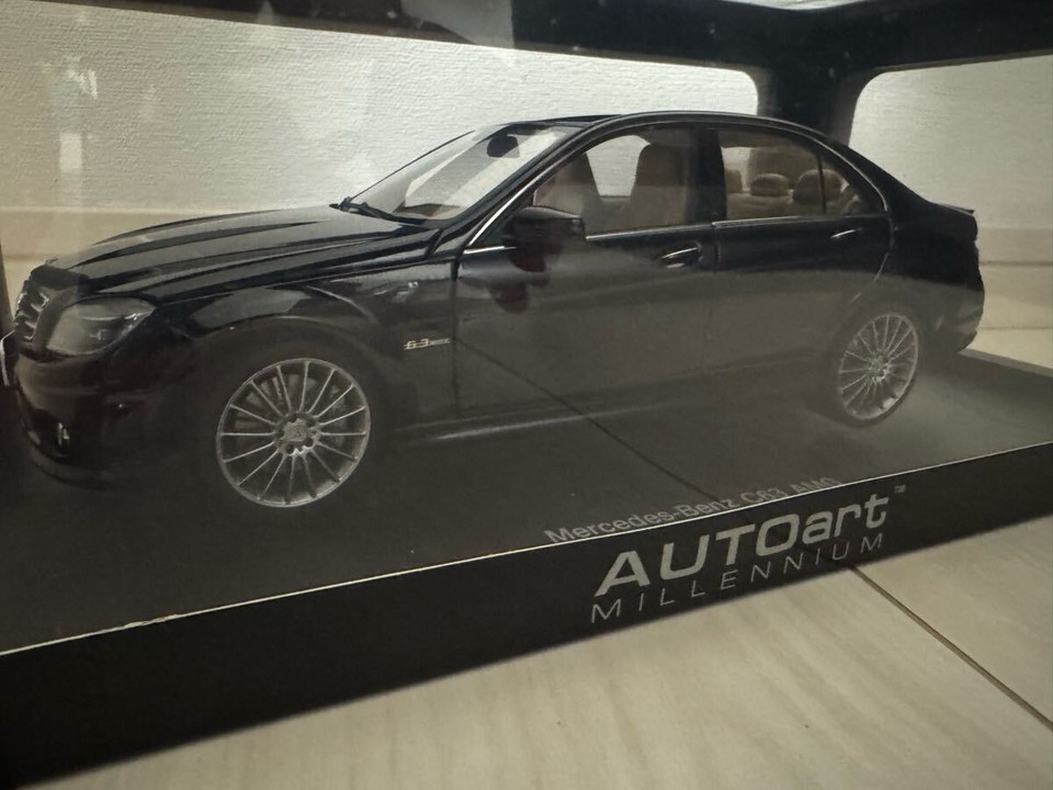AUTOar AUTOart1/18 ベ𝑉𝑉𝑉΃𝑁 RRCEDES-BENZ C63 AMG BLACK 76268 | eBay UK