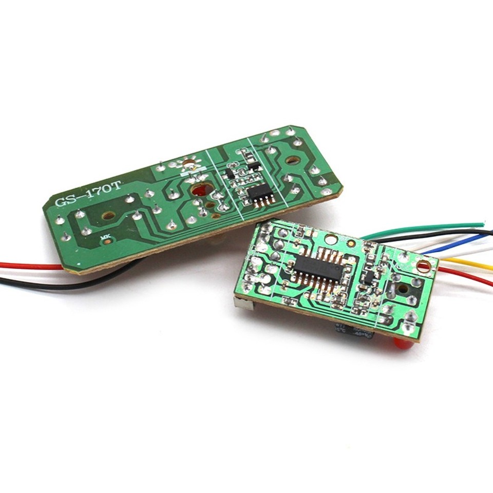 2X(4CH RC Remote Control Module 27MHz Transmitter and Receiver Board ...