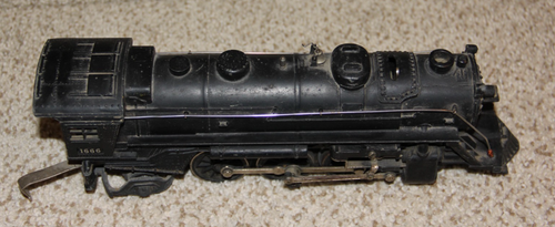 VINTAGE LIONEL 027 TRAIN ENGINE LOCOMOTIVE # 1666 O GAUGE | eBay
