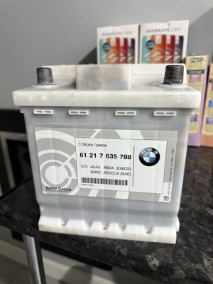 BMW f30 2018 330e hybrid OEM BATTERY 12V 40AH 420A 61217635788 | eBay UK