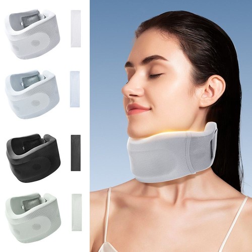 Relaxing U Shaped Pillow Ice Silk Neck Holder Neck Forward Tilt ...