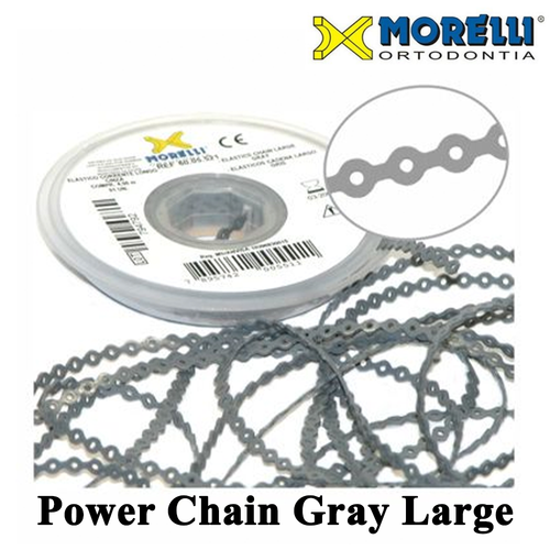 1pcs Dental Power Chain Gray Large Elastic 4.5m Orthodontic Tooth Roll ...